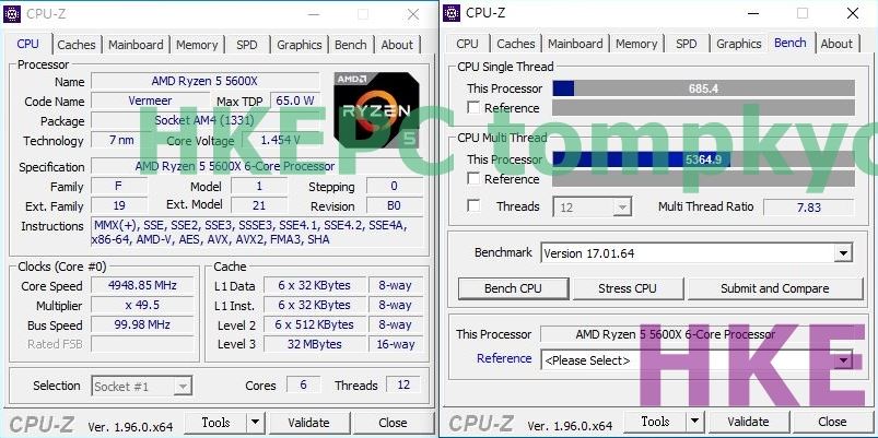 5600X超頻測試分享交流(免費提高性能) (定頻/PBO/CTR) - 超頻領域 - 電腦領域 HKEPC Hardware - 全港 No.1 PC討論區
