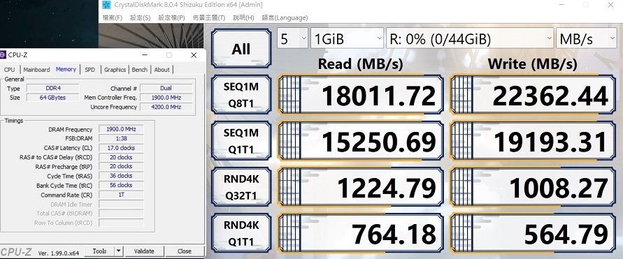 DDR4 vs DDR5 ramdisk 比較? - 超頻領域 - 電腦領域 HKEPC Hardware - 全港 No.1 PC討論區