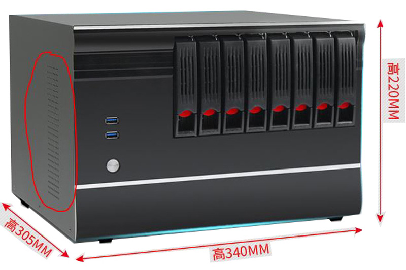 陶X平價MATX NAS機箱 - 機箱博覽 - 電腦領域 HKEPC Hardware - 全港 No.1 PC討論區