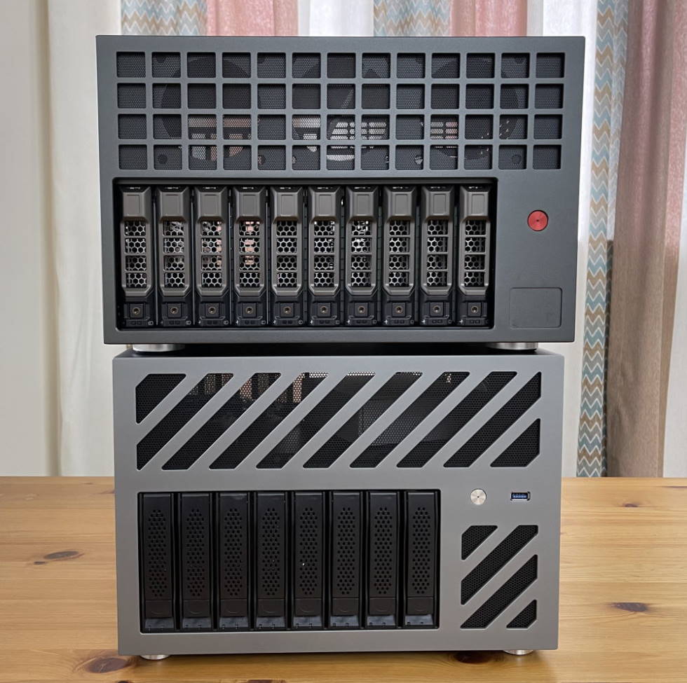 全鋁CNC 10 Bay NAS 機箱開箱 - NAS 專集 - 電腦領域 HKEPC Hardware - 全港 No.1 PC討論區