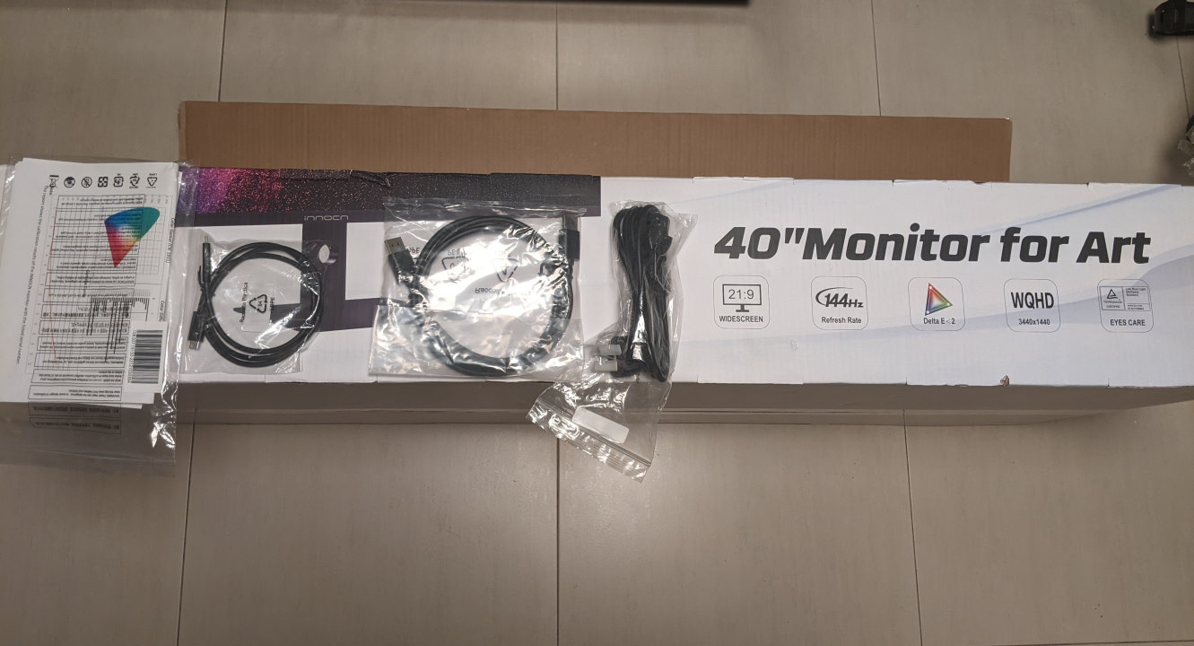 Innocn 40C1R 40" 21:9 之 簡單開箱 - 顯示屏幕 - 電腦領域 HKEPC Hardware - 全港 No.1 PC討論區