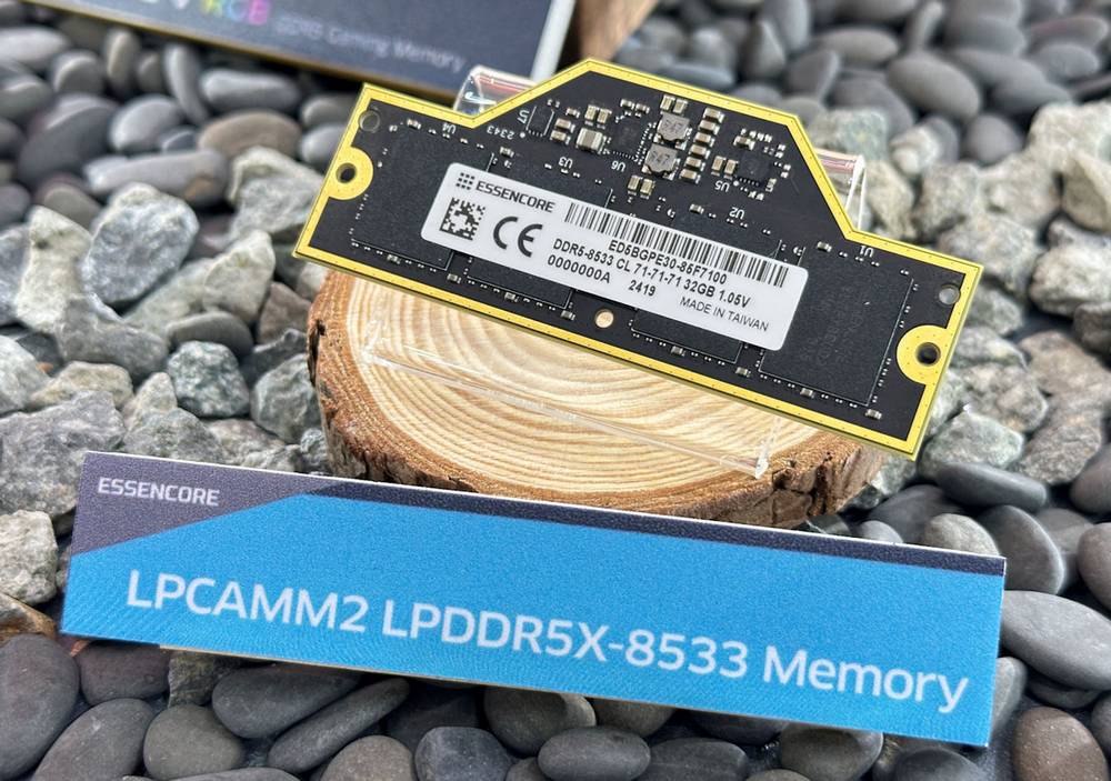 Notebook RAM 新介面 : LPCAMM2 with LPDDR5X Memory - 系統組件 - 電腦領域 HKEPC ...