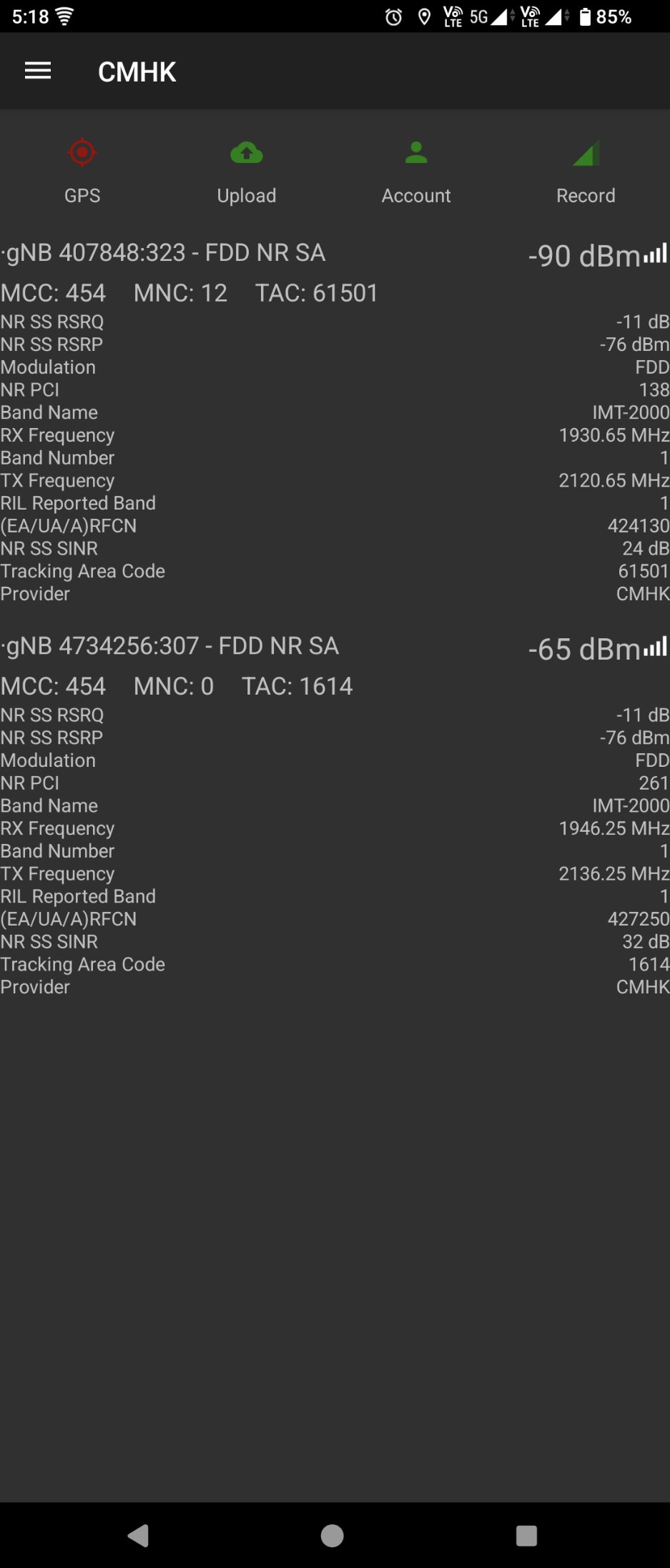 推到CMHK 推出5G SA - 電訊網絡 - 電腦領域 HKEPC Hardware - 全港 No.1 PC討論區